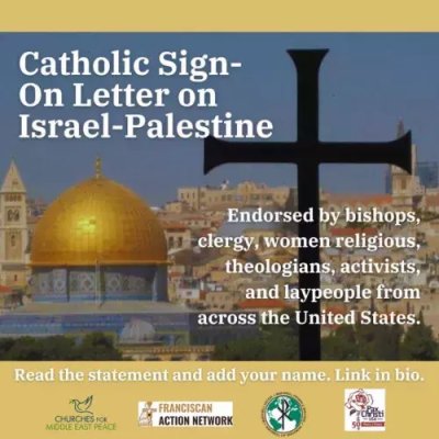 FSPA signs Catholic Letter on Israel-Palestine - Franciscan Sisters of ...